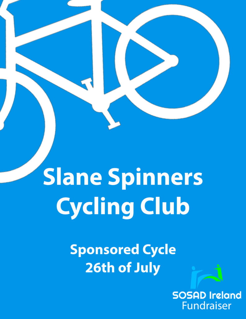 Slane Spinners Cycle Club - SOSAD - Save Our Sons & Daughters