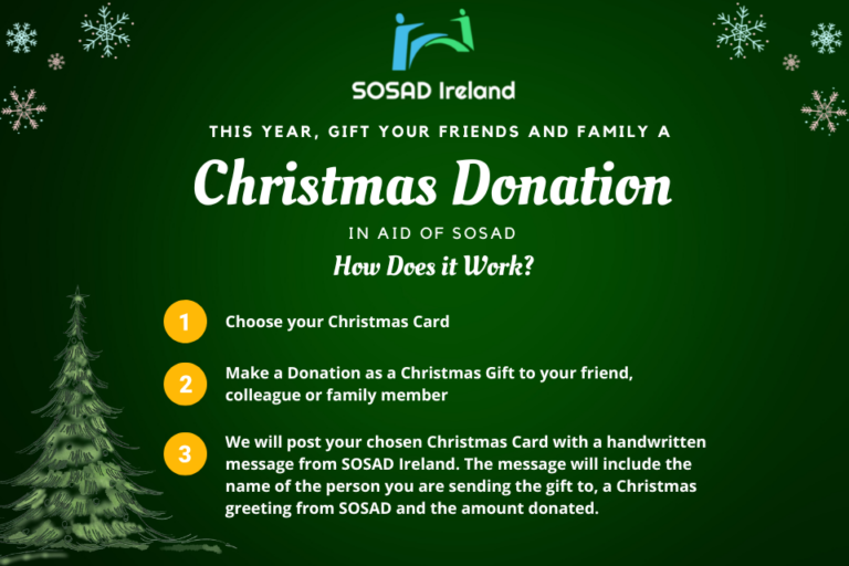 Christmas Donations - SOSAD - Save Our Sons & Daughters